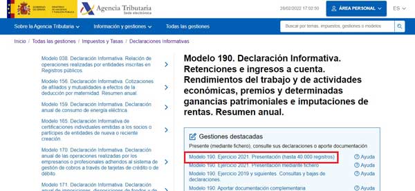 Declaracion informativa como colaborador social - Demandante de Empleo