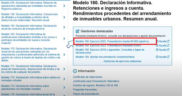 Funcionamiento de los formularios web - Informativas